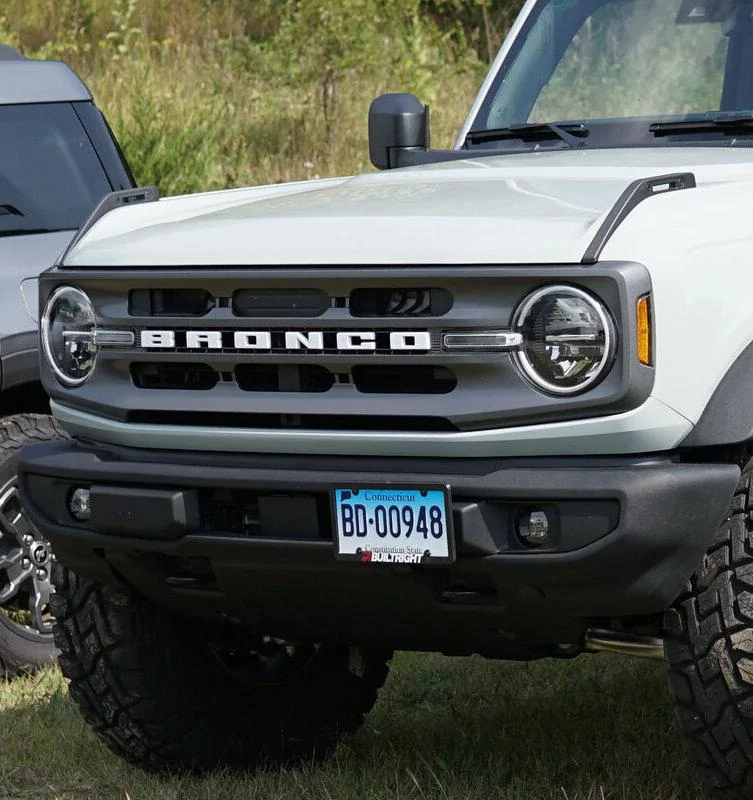 Front License Plate placement | Bronco6G - 2021+ Ford Bronco & Bronco ...